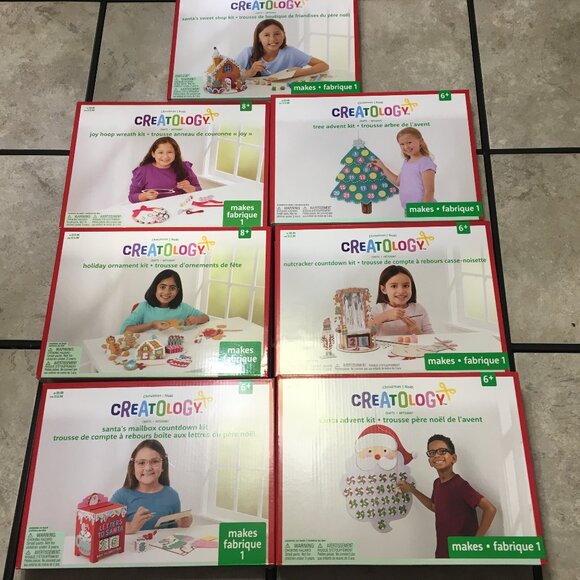 Holiday | Creatology Craft Kits 7 Different Types Age 6 And Up New ...